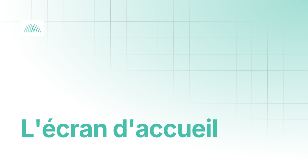 L'écran d'accueil | Saferpay Documentation