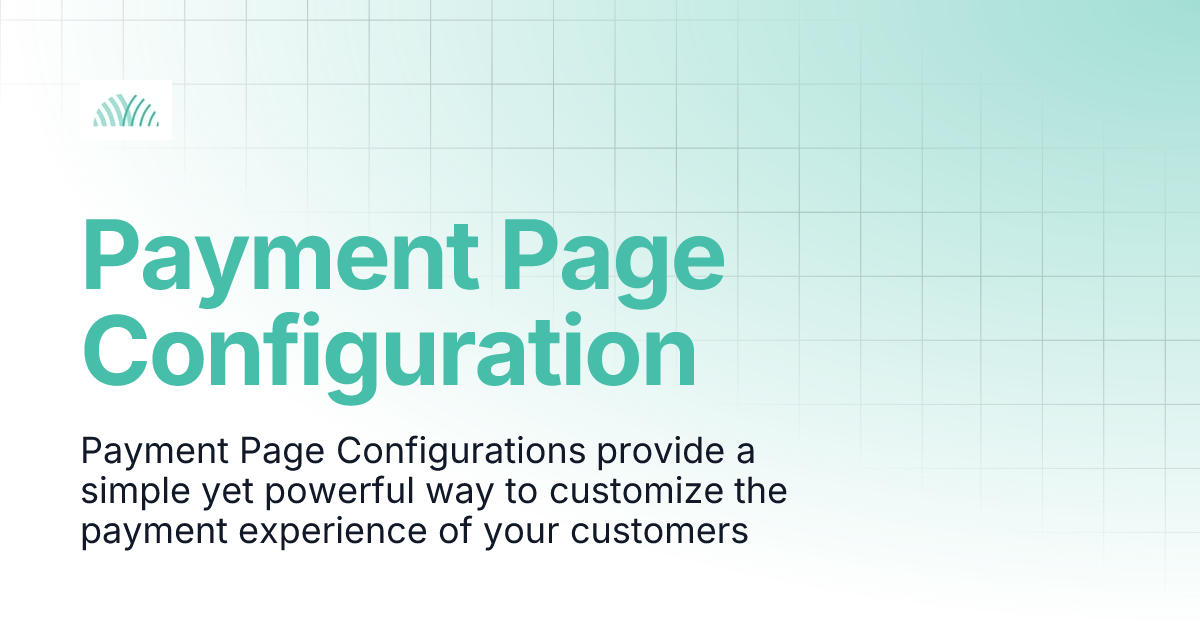Payment Page Configuration | Saferpay Documentation