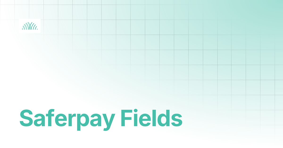 Saferpay Fields | Saferpay Documentation