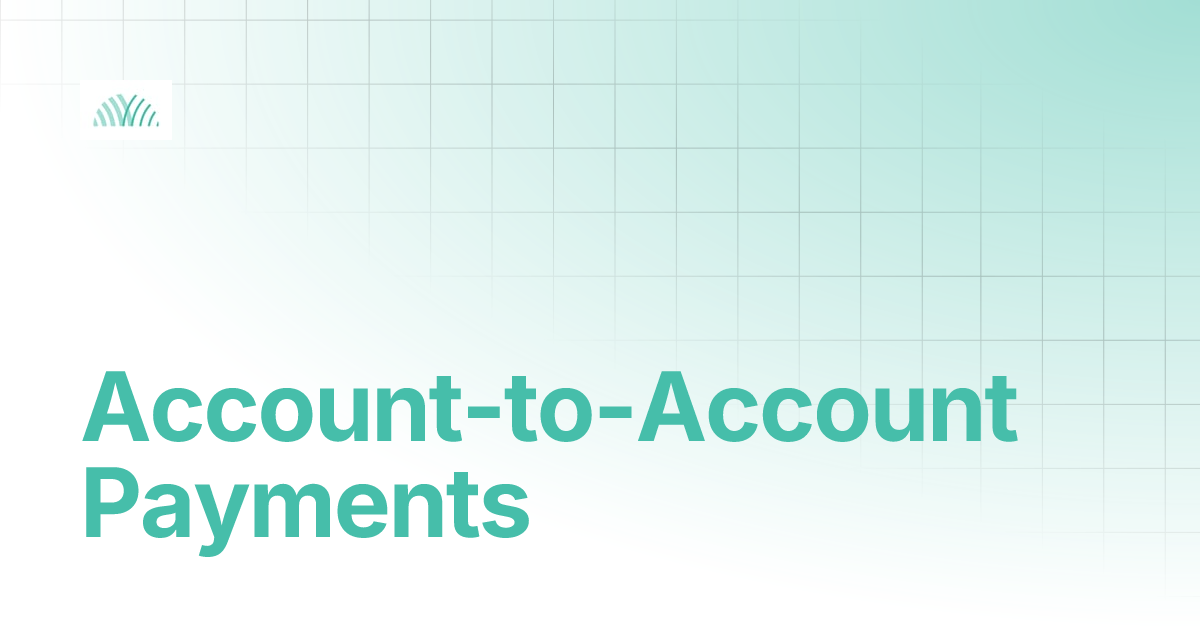 Account-to-Account Payments | Saferpay Documentation