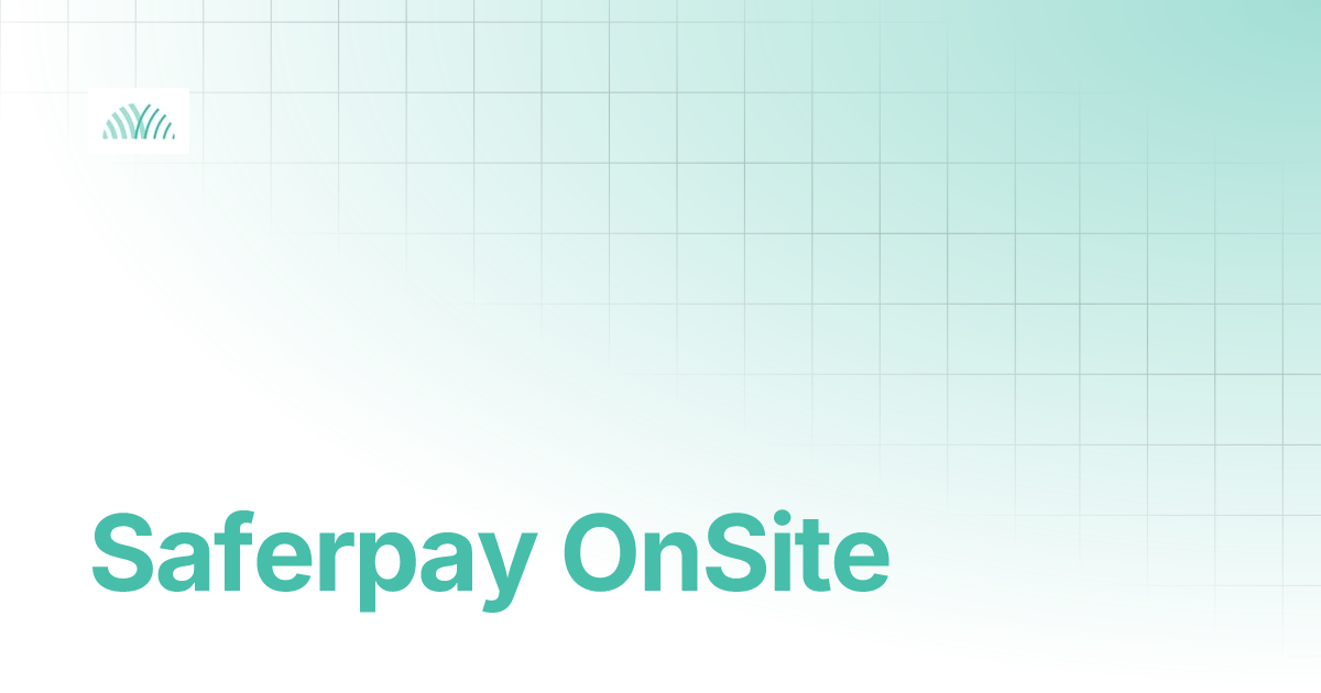 Saferpay OnSite | Saferpay Documentation